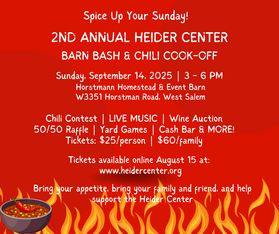 2nd Annual Heider Center Barn Bash & Chili Cook-Off - Heider Center